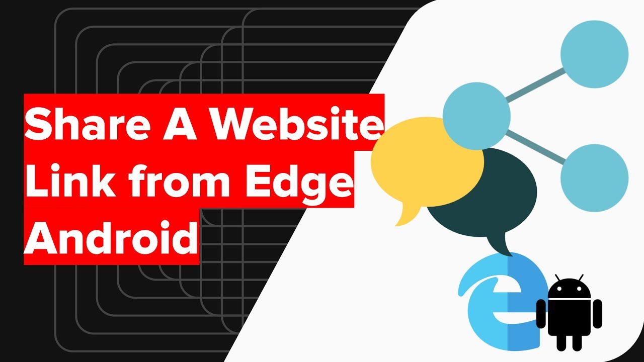 How to Share Website Page Link on Edge Android? - YouTube