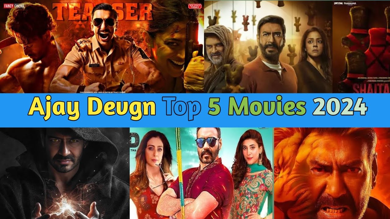 Ajay Devgn Top 10 Upcoming Movies 2024 || Ajay Devgn big Upcoming ...