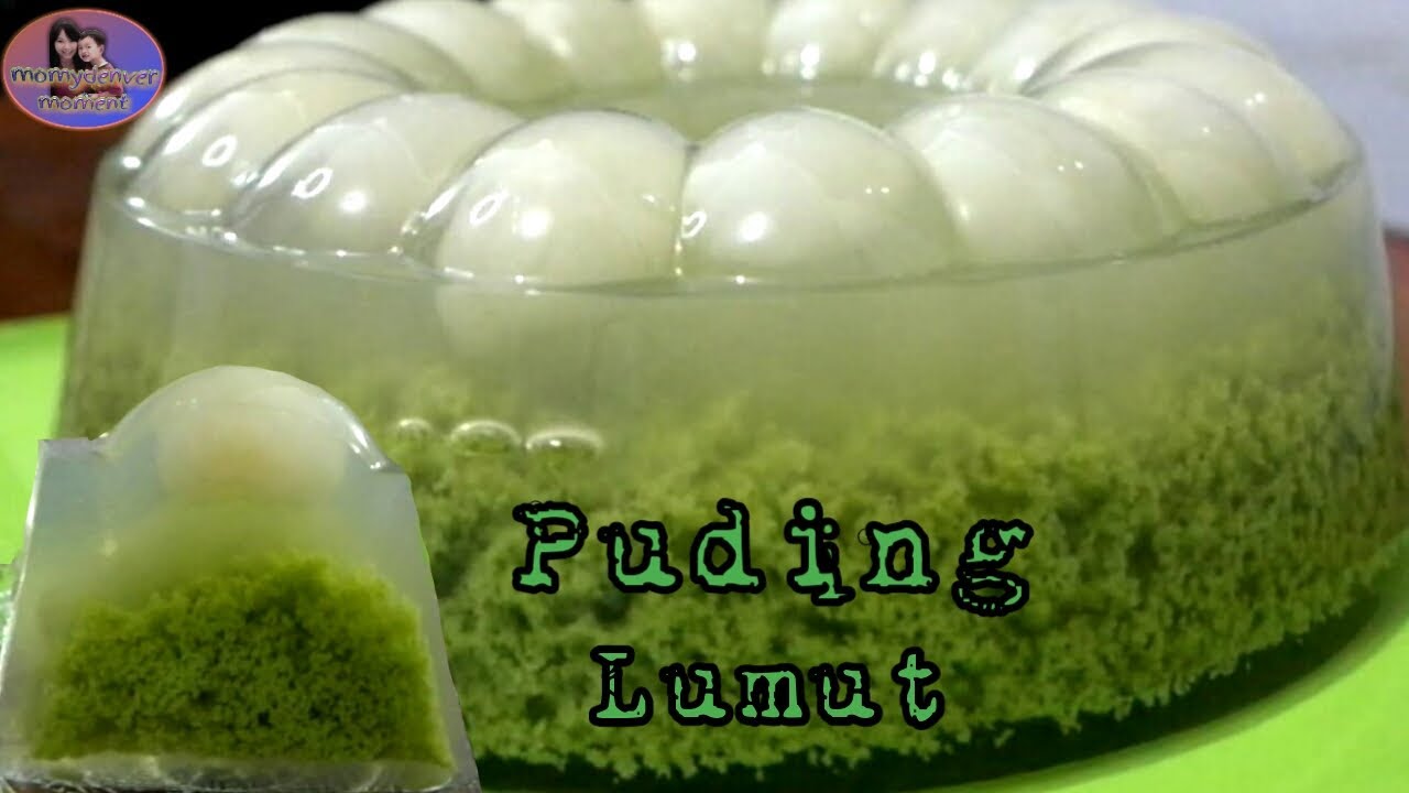 RESEP DAN CARA MEMBUAT PUDING LUMUT ENAK DAN MUDAH | how to make moss ...