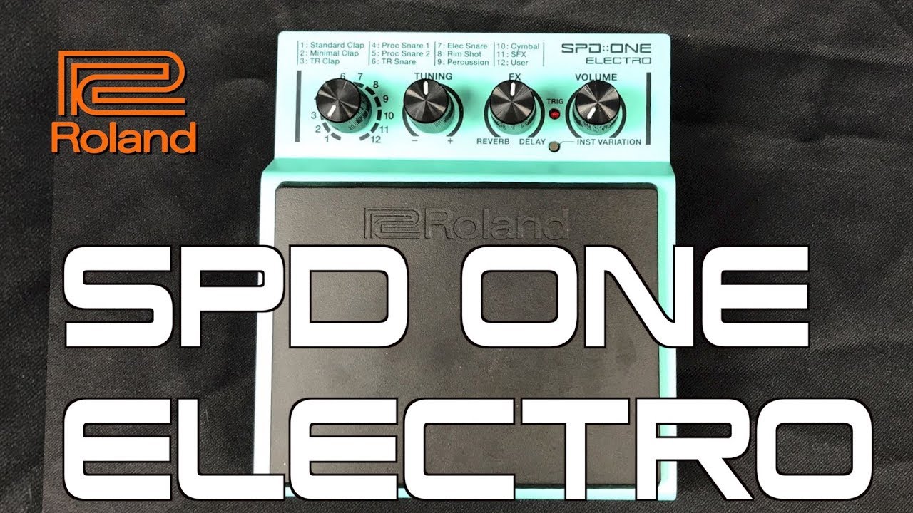 SPD ONE ELECTRO - YouTube