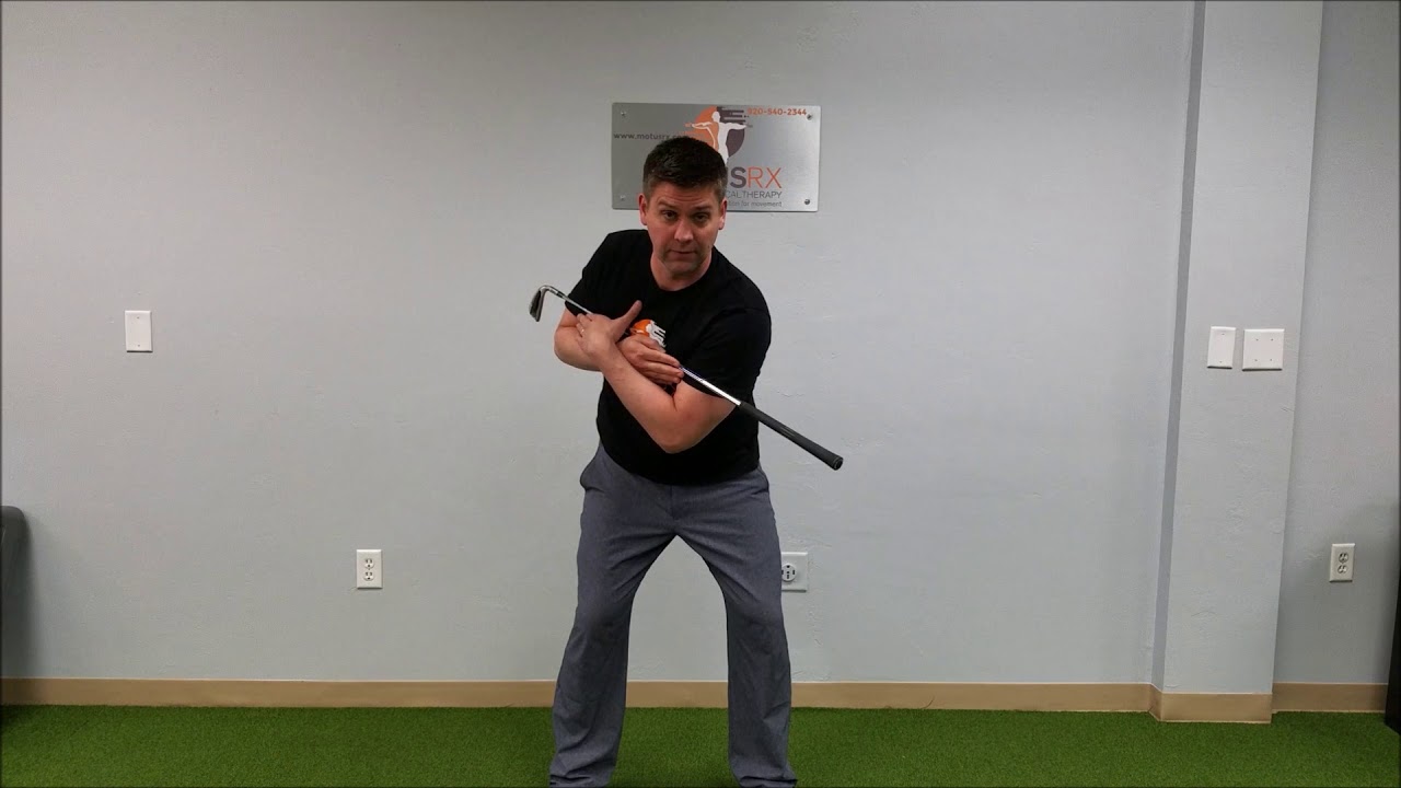 Torso Rotation Assessment Golf Posture - YouTube