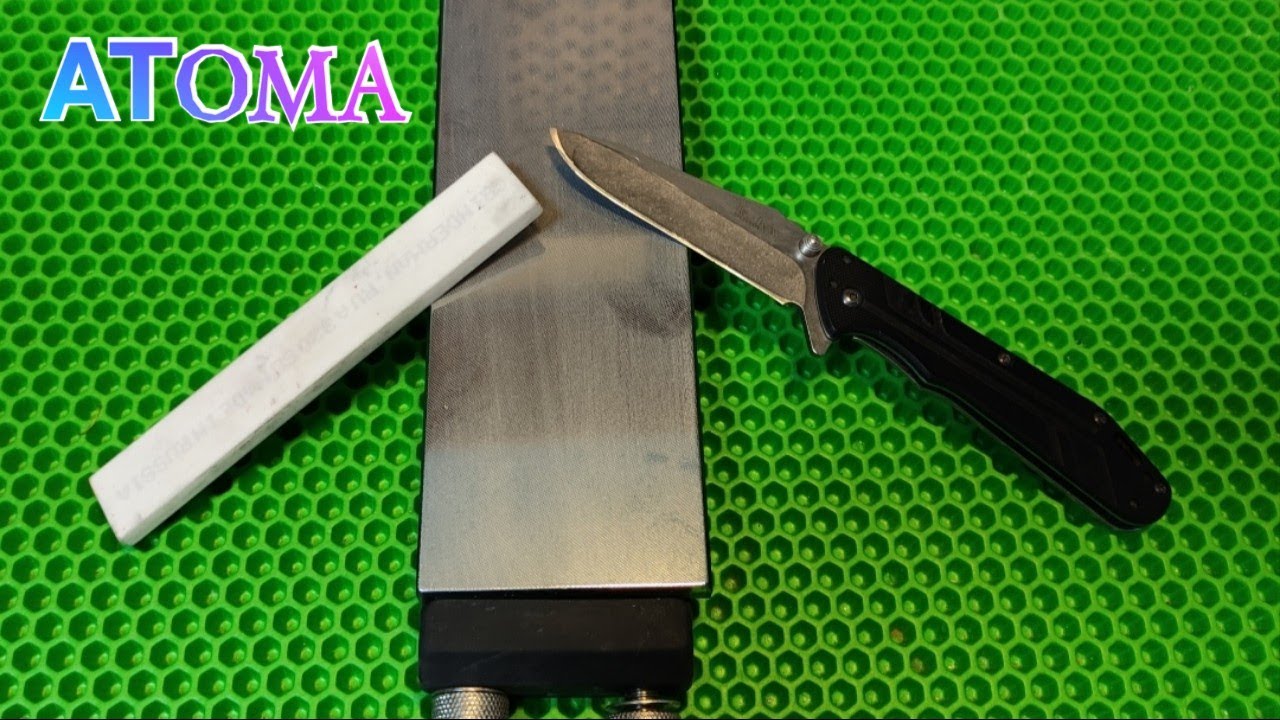 Японские алмазные пластины "Atoma". Для заточки и выравнивания камней ...
