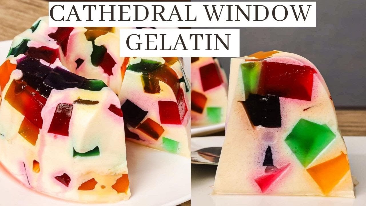 How To Make Cathedral Window Gelatin - Pinoy Recipe - YouTube