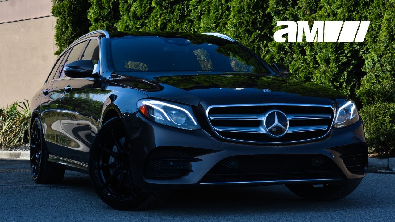 2018 MERCEDES-BENZ E-CLASS E400 4MATIC WAGON, DEALER SERVICED, NO ...