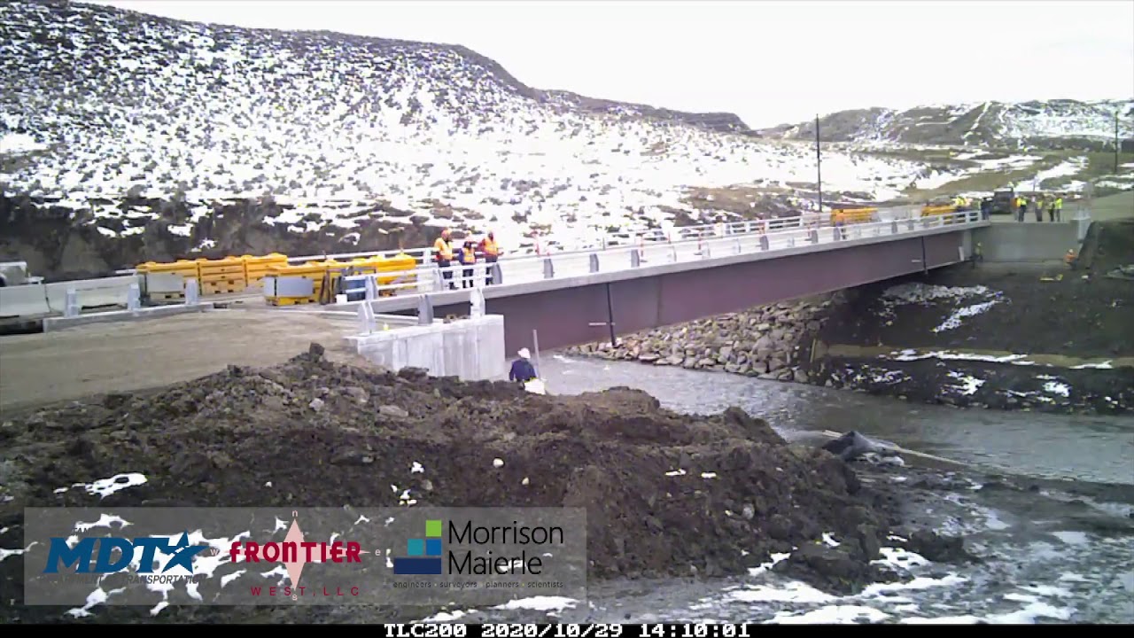 MT-81 Bridges Project - Judith River Bridge Slide - YouTube