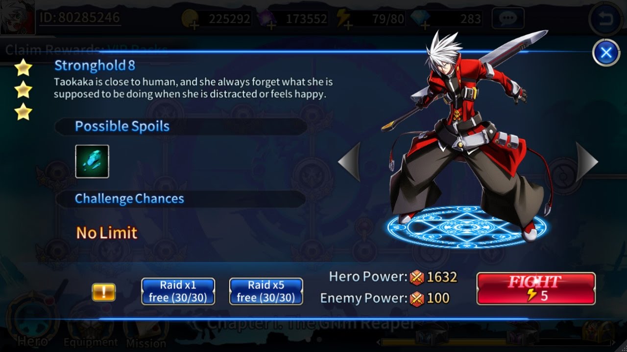 BlazBlue: Walkthrough - The Grim Reaper - Stronghold 8 - Прхождение ...