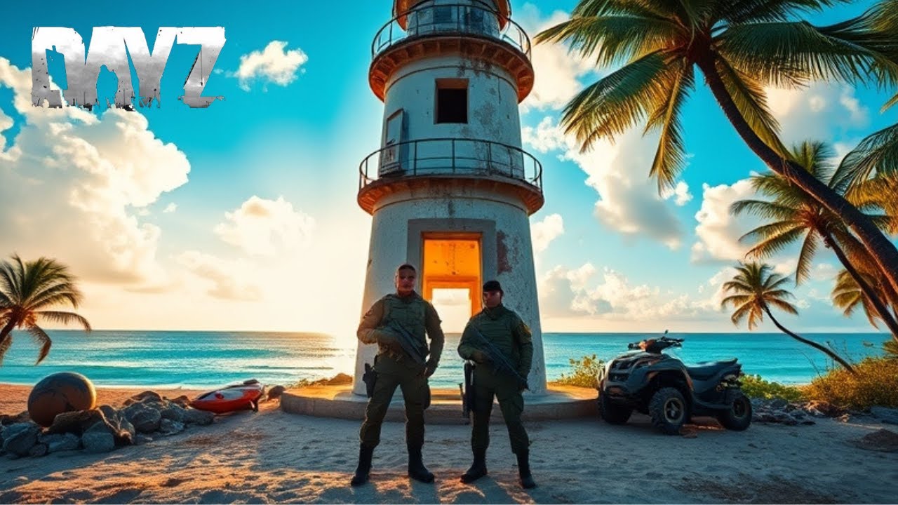 Fortifying a LIGHTHOUSE in DAYZ (Movie) - YouTube
