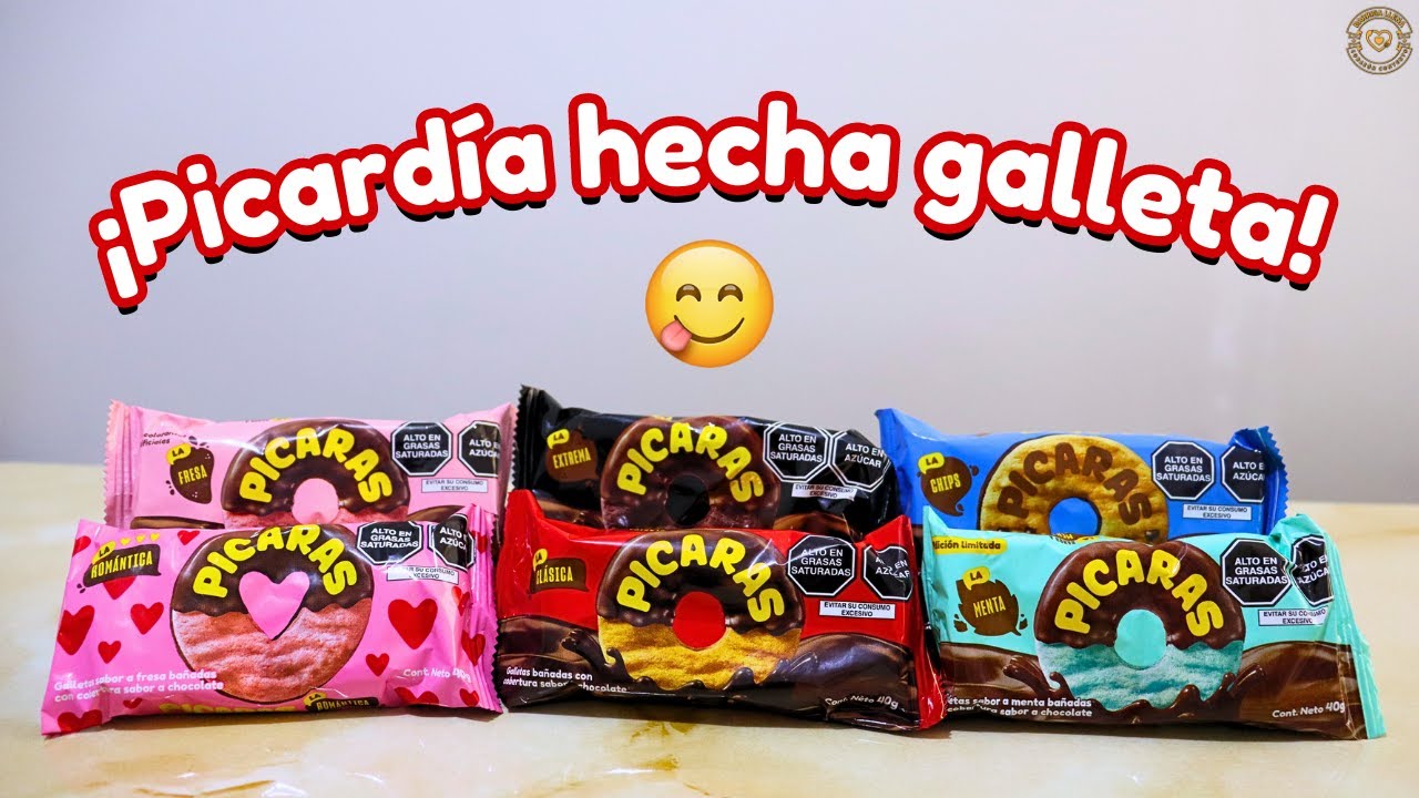 ¡Galletas PICARAS! 😋 | Menta, Fresa, Clásica, Extrema, Chips y ...
