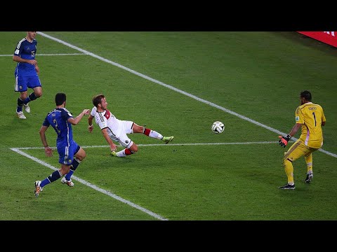 Gotze Goal vs Argentina | 2014 World Cup Final - YouTube