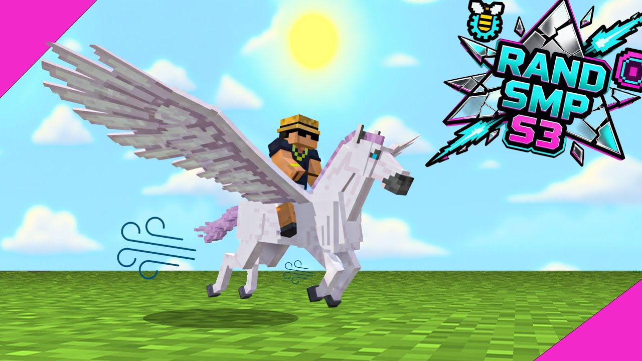 RAND SMP s3 Day 2 Pegasus Minecraft - YouTube