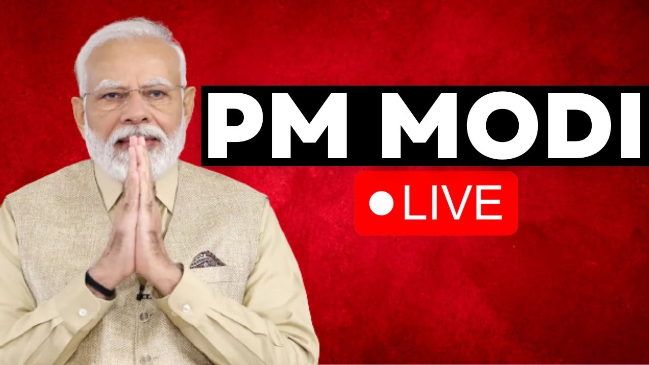 PM Modi Live | PM Narendra Modi's Public meeting in Amroha Uttar ...