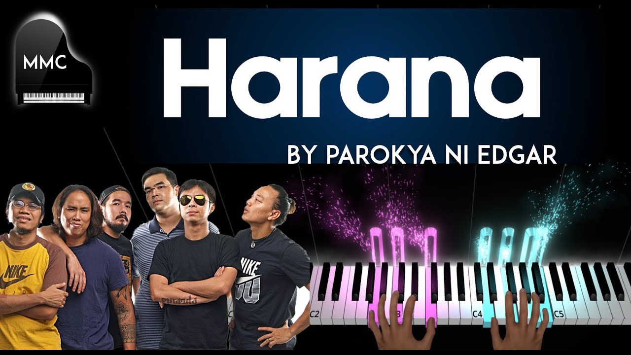 Harana by Parokya ni Edgar piano cover + sheet music & lyrics - YouTube