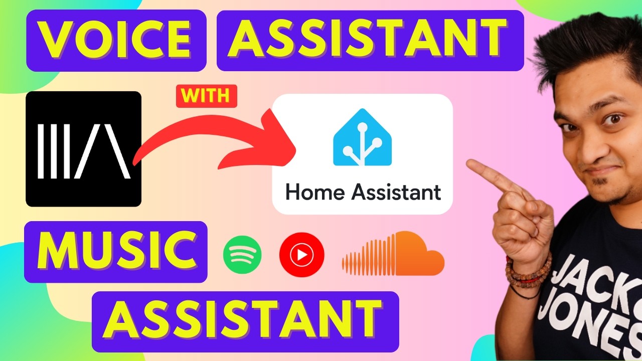 HOW To Play Music With Music Assistant w/ Your Voice Assistant & Home ...