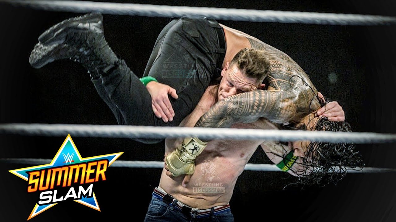 Roman Reigns vs John Cena Summerslam Match Highlights ~ Wwe Summerslam ...