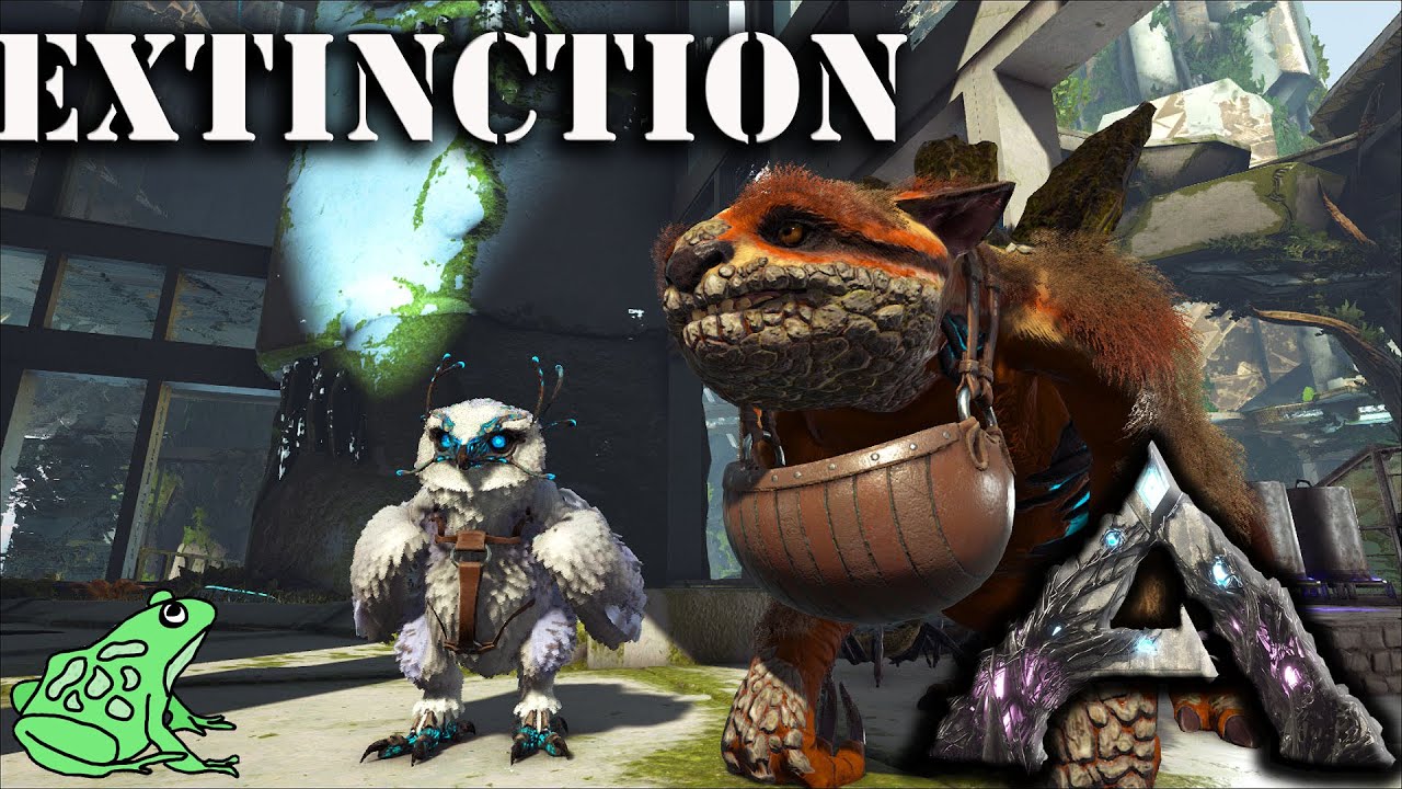 Snow Owl and Improvemetns - Ark Extinction Ep 10 - Ark Survival Evolved ...