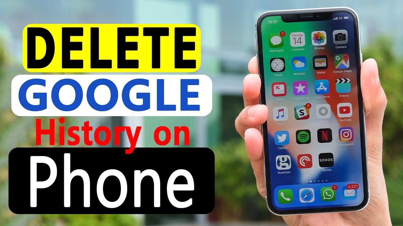 how to delete google search history on Your phone | Smart Solutions ...
