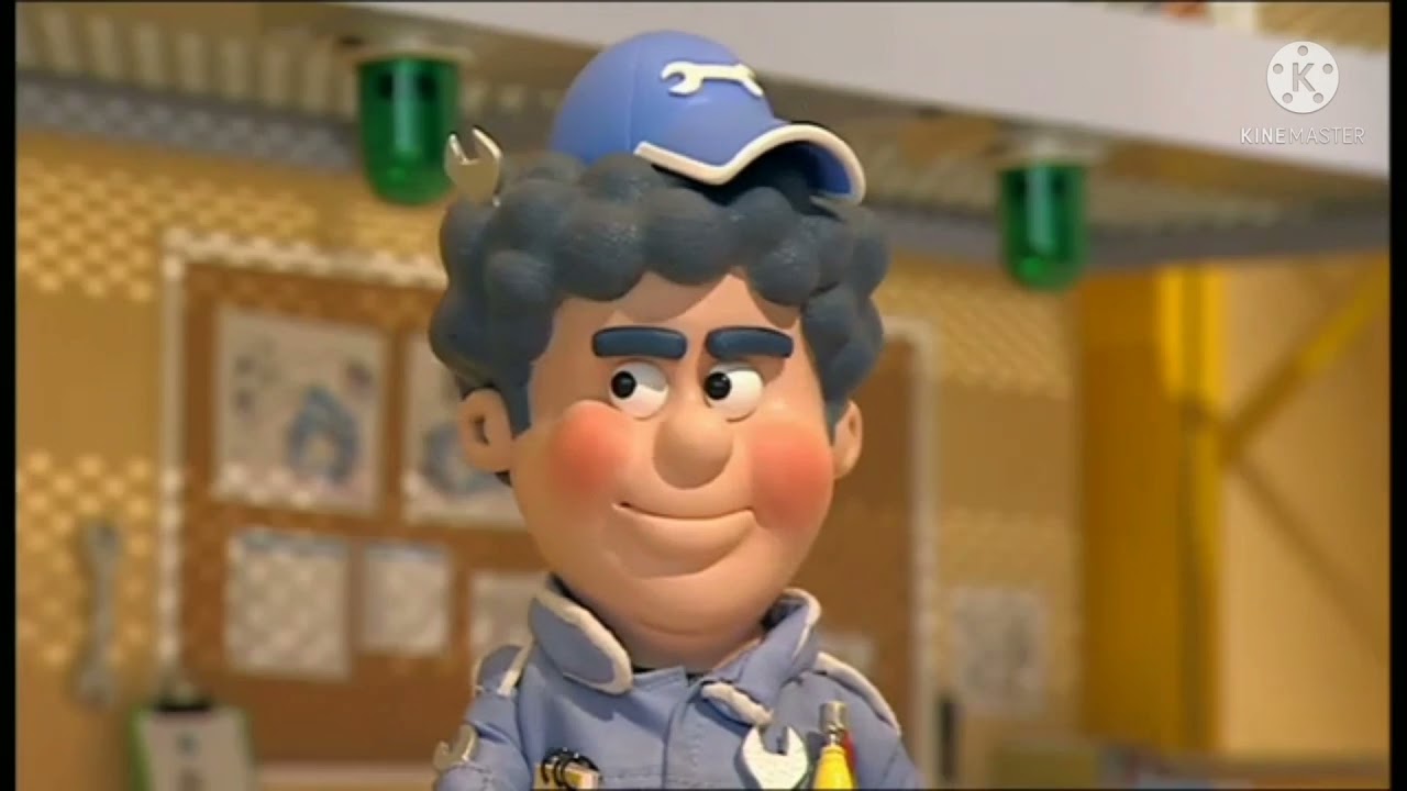 roary the racing car roary's first day / roary slips up - YouTube