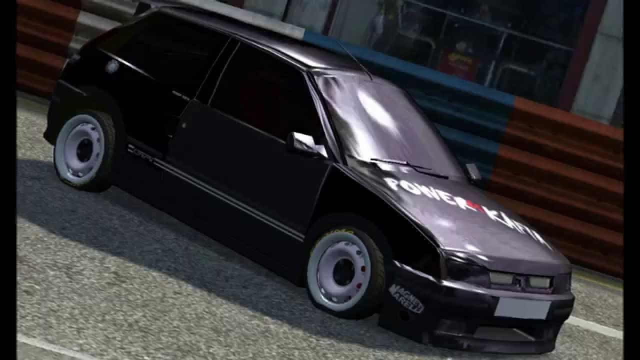 lfs XF CITROEN AX GTI DRAG 16V Powered by Powereskafia... - YouTube