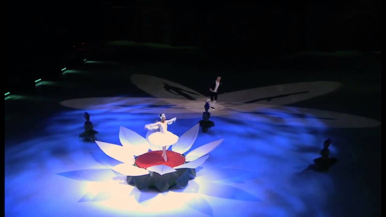 Swan Wings / Cinderella magical musical on ice - YouTube