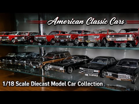 1/18 Scale American Classics Diecast Model Car Collection