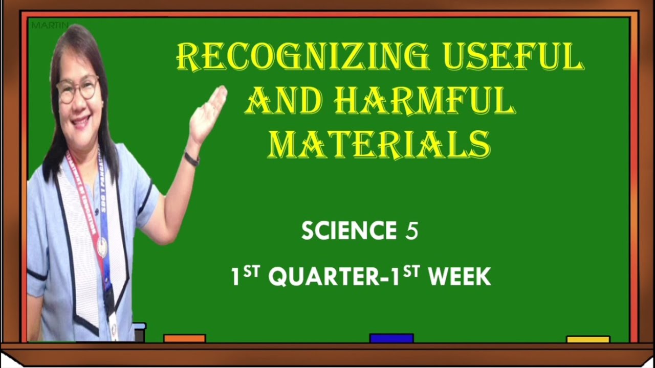 Recognizing Useful and Harmful Materials - YouTube