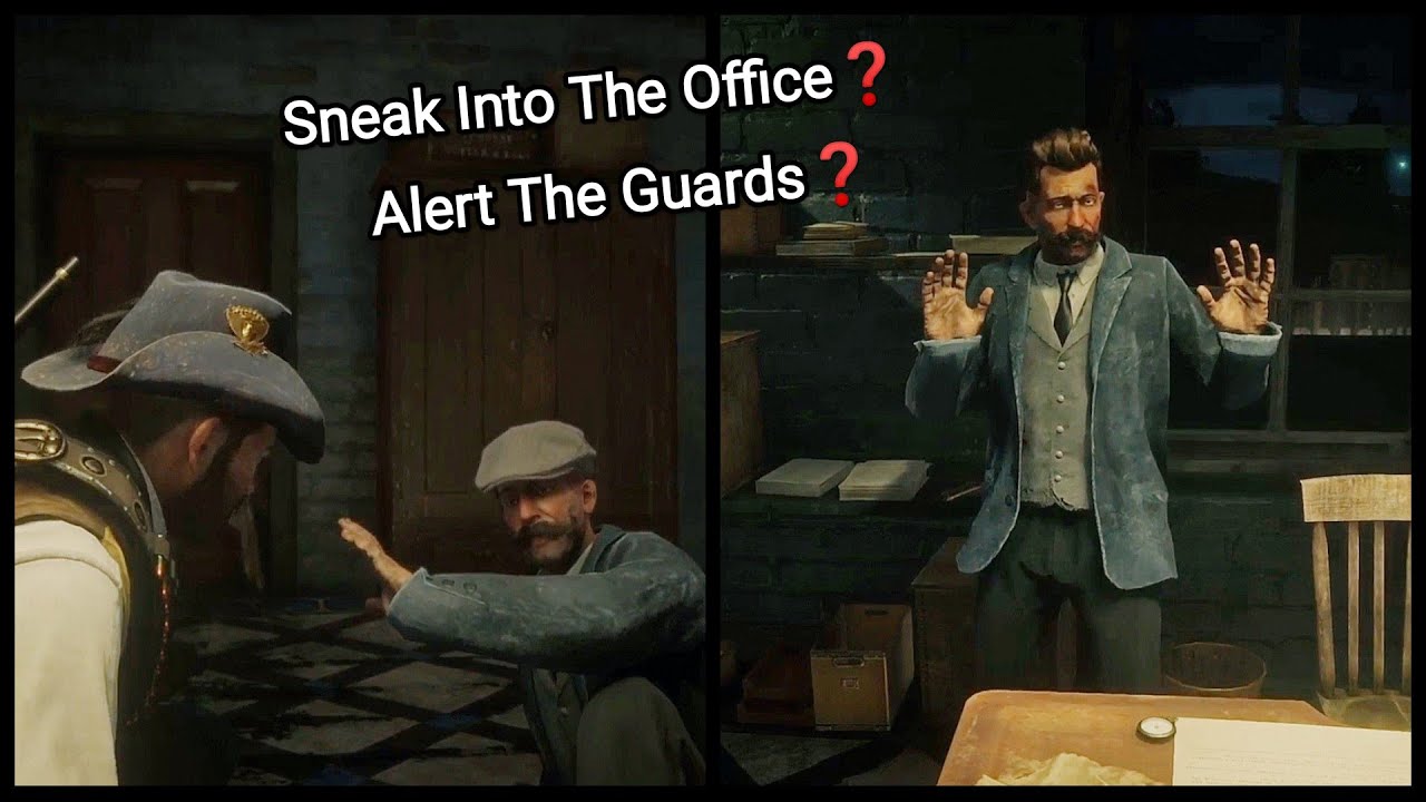 The Cutscene With Danbury Changes If You Alert The Guards During The ...