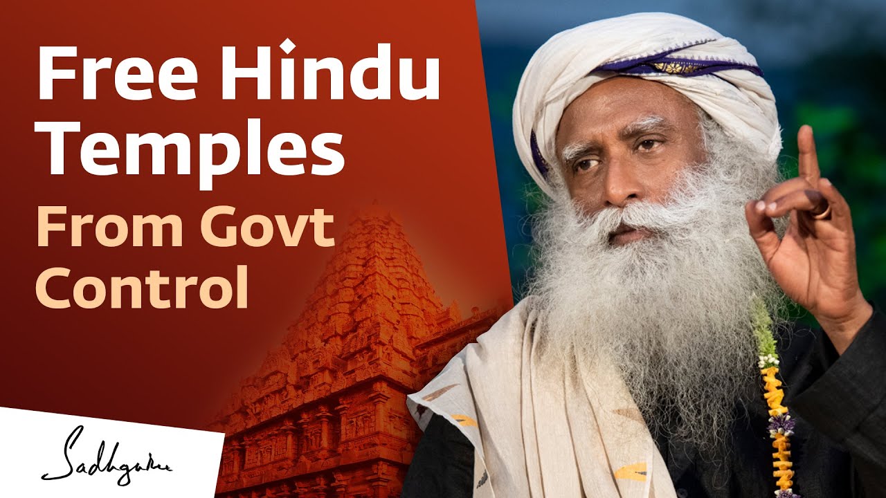 Free Hindu Temples From Govt Control - YouTube