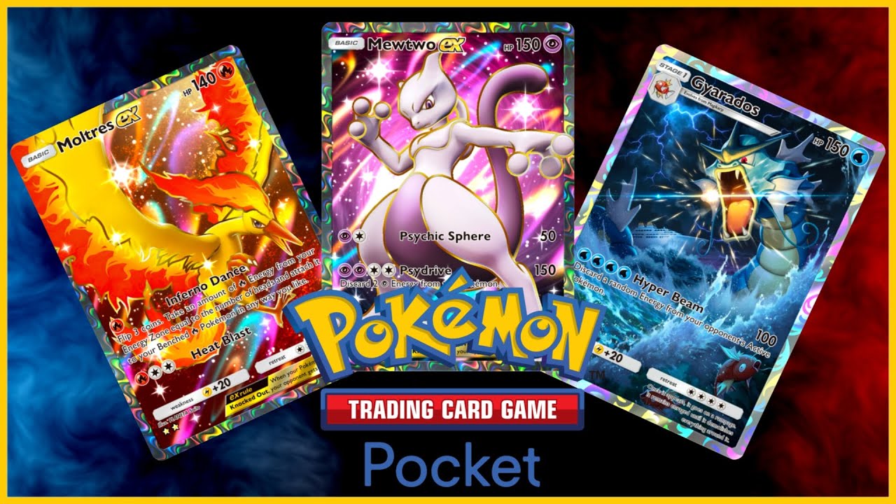 Pokémon TCG Pocket 2024: Mewtwo EX, Moltres EX, Gyarados & PvP [Event 5 ...