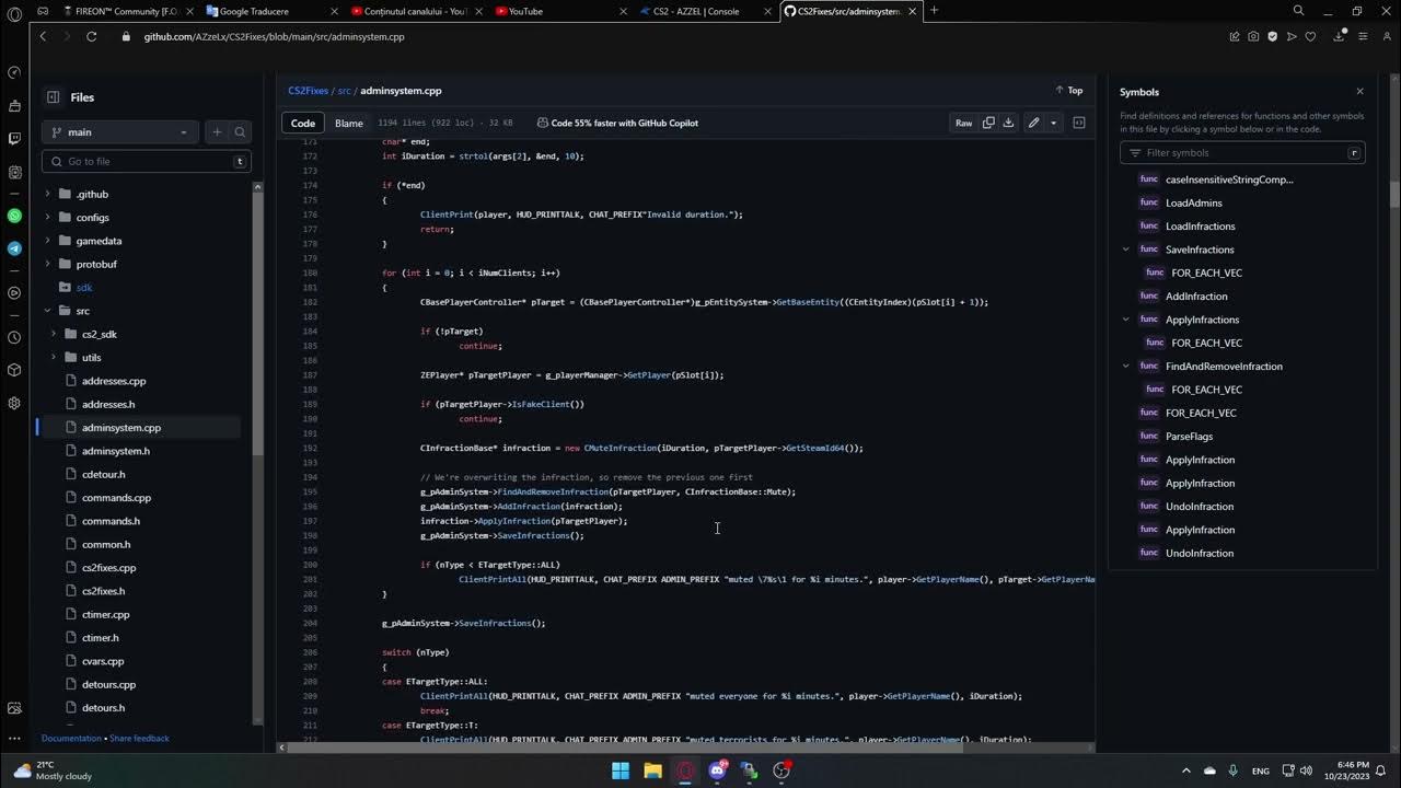Compilare plugin MetaMod:Source 2.x cu ajutorul site-ului Github ( Compilare simpla ) - YouTube