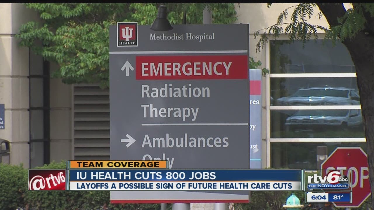 IU layoffs possible sign of future health care cuts - YouTube