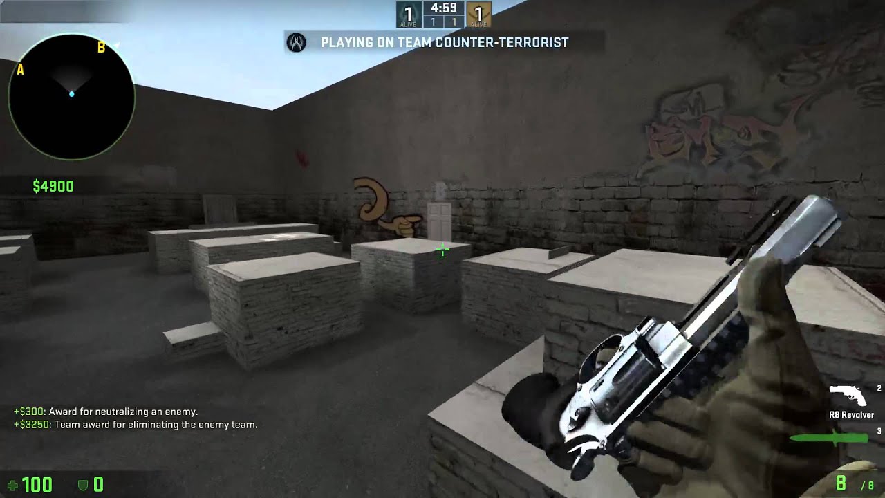Introducing the R8 Revolver (Counter-Strike: Global Offensive) - YouTube