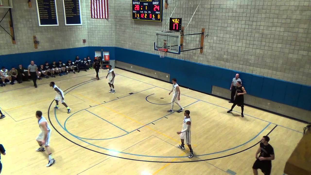 Suffolk vs. Anna Maria Men's Basketball - YouTube