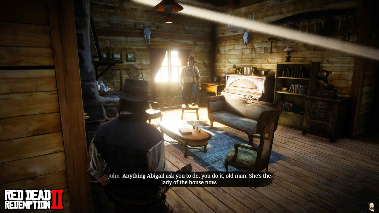 John Scolds Uncle (Missable Dialogue) | RDR2 - YouTube