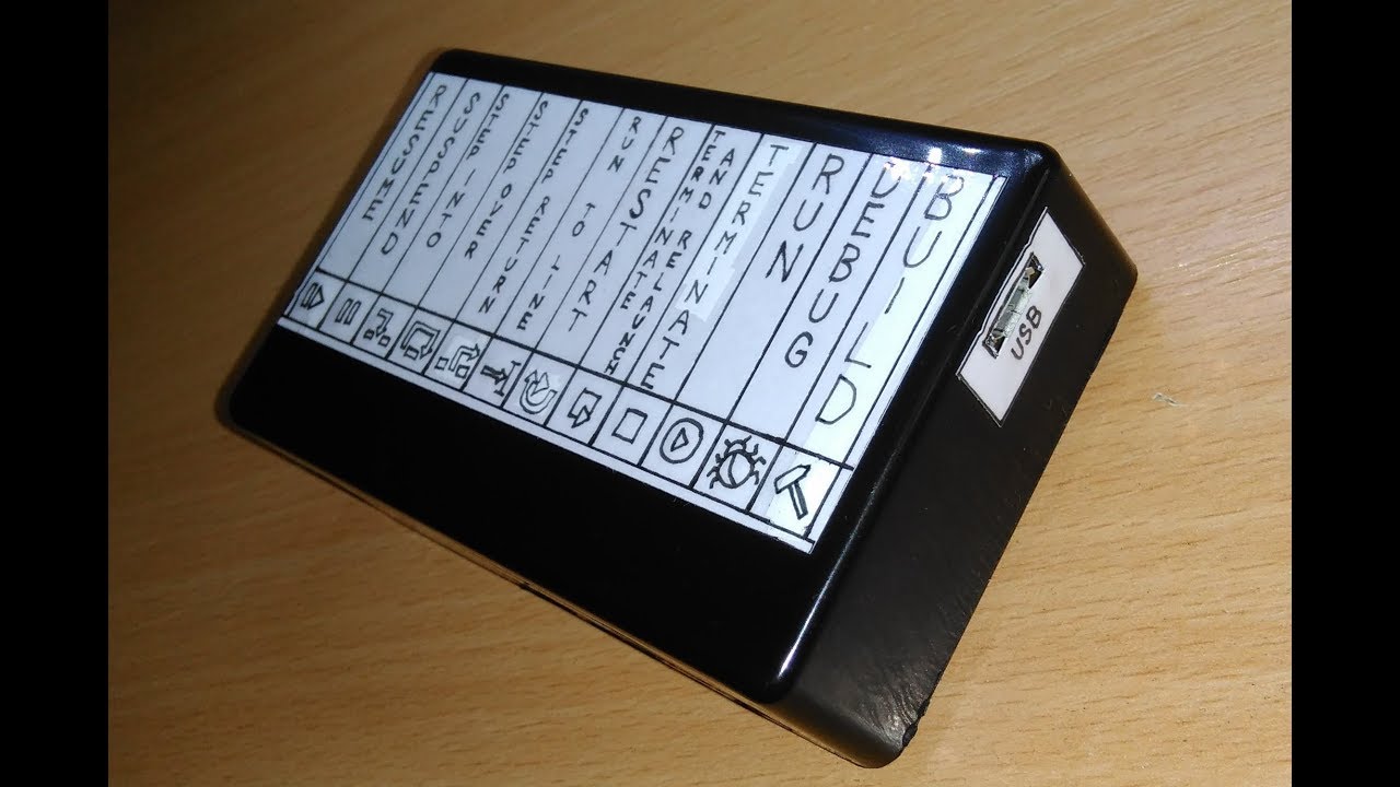 DIY STM32 project - Make your own USB keyboard (hotkeys, emoji keyboard ...