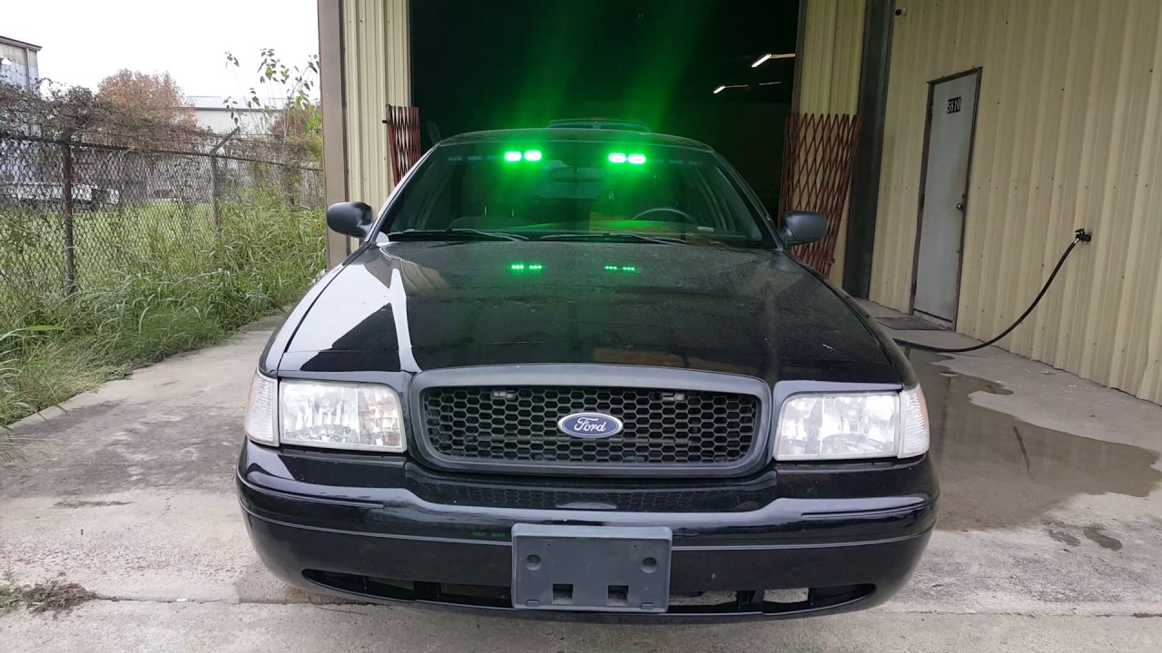 Crown Vic CVPI Security Vehicle by EFS Houston - YouTube