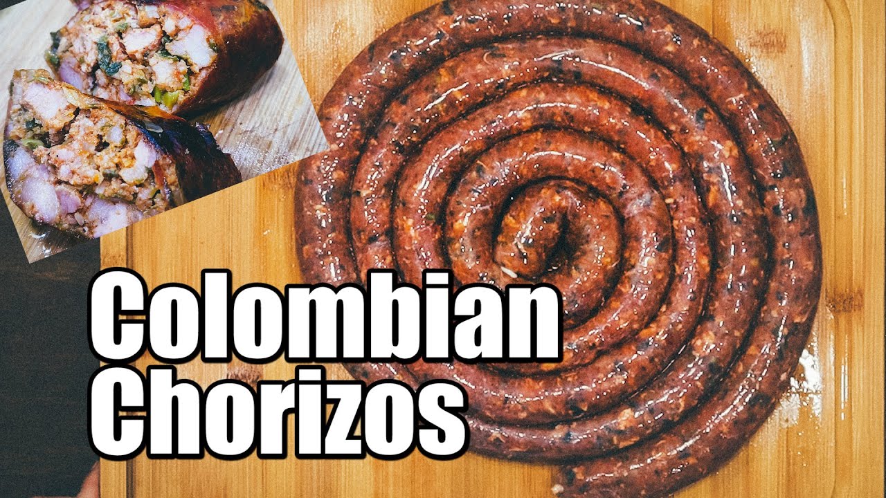 How to make COLOMBIAN CHORIZOS / Arditos Kitchen - YouTube