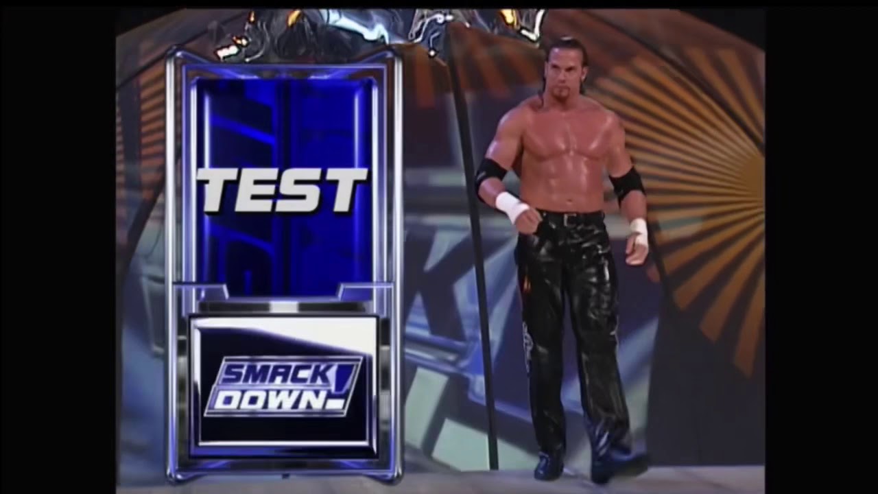 WWF Smackdown 12/13/2001 - Jeff Hardy vs. Test - YouTube
