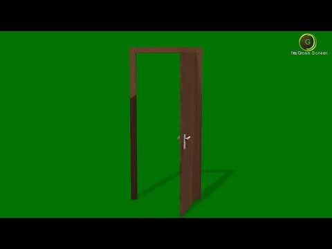 Door Green Screen HD - YouTube
