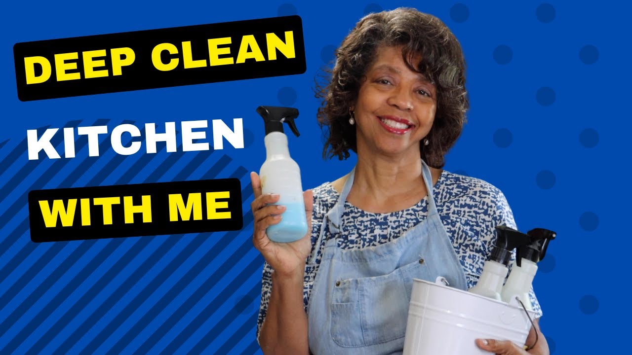 Deep Clean With Me in Zone 2 Kitchen | How I Do Spring Cleaning - YouTube