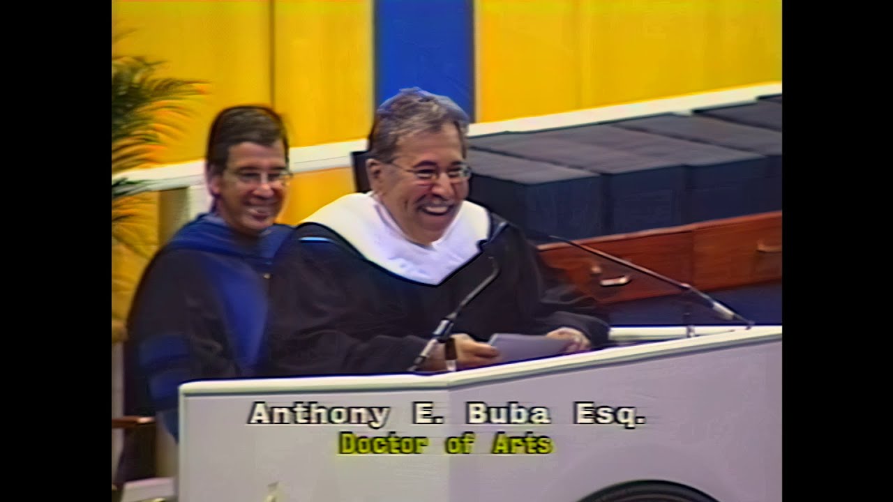 Dr. Buba - Allegheny College Commencement 2002 - YouTube
