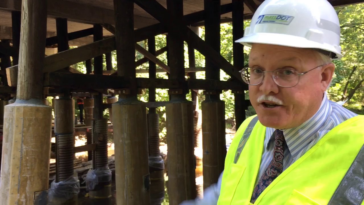 How do you fix a bridge built in 1935? Take a peek under Hadley's Bay ...