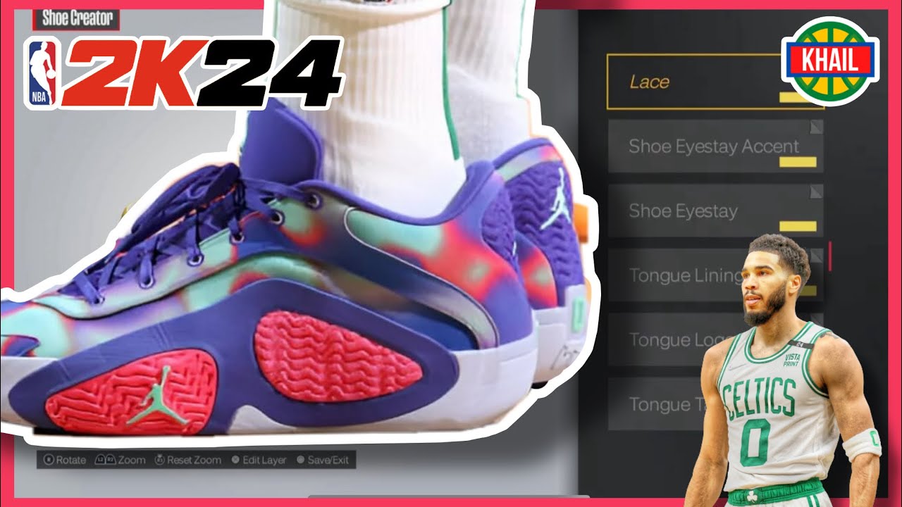 NBA 2K24- Jordan JT2 ‘Next Step Dongdan’ Creation and Tutorial - YouTube