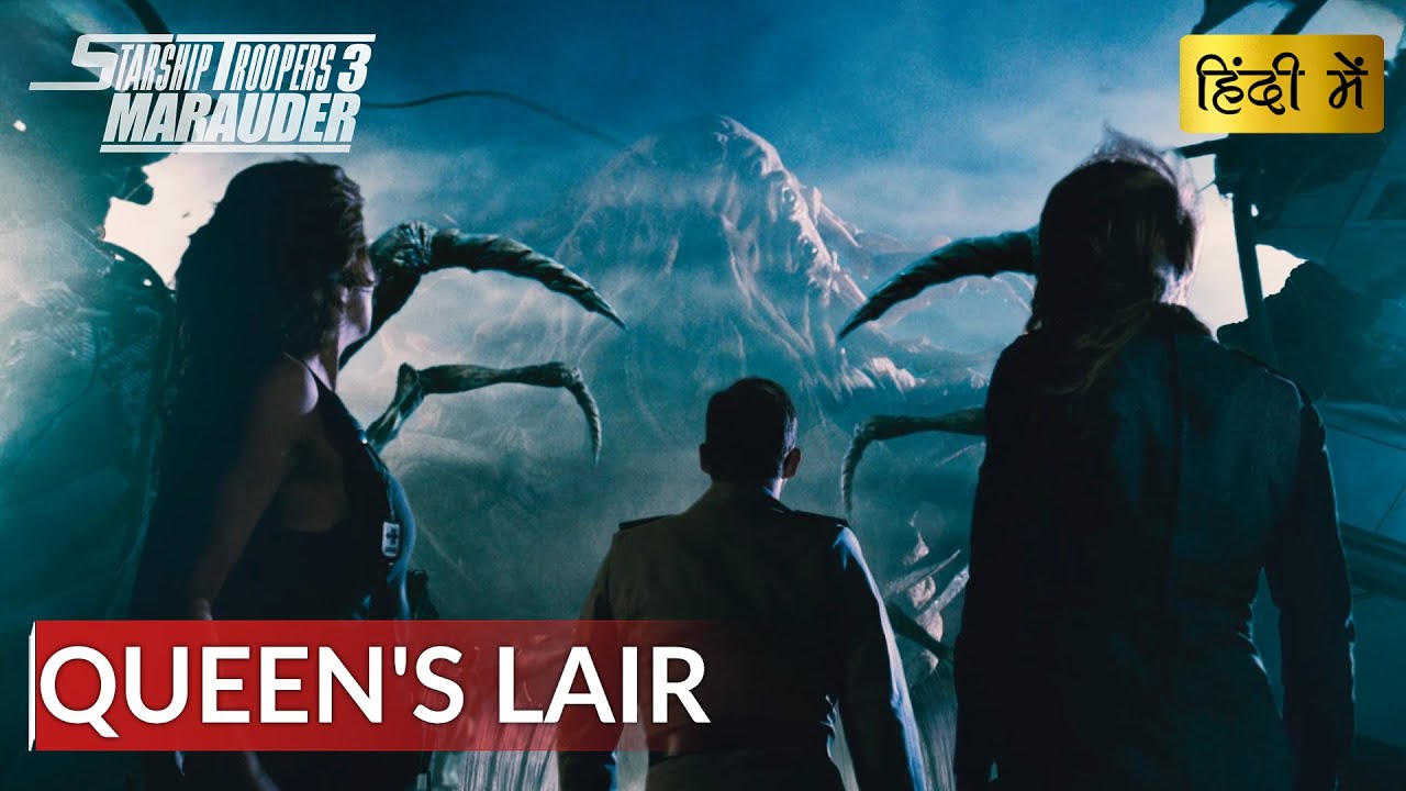 STARSHIP TROOPERS 3: MARAUDER | Arachnid Queen | Hollywood Movie Scenes ...