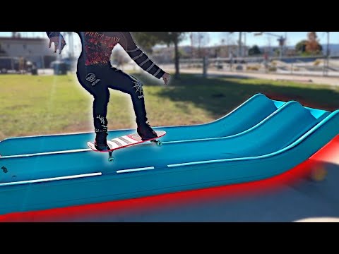 Weird skate obstacle - YouTube