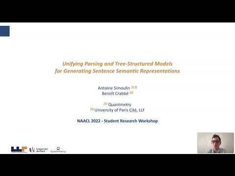 NAACL 2022 - Unifying Parsing and Tree-Structured Models - YouTube