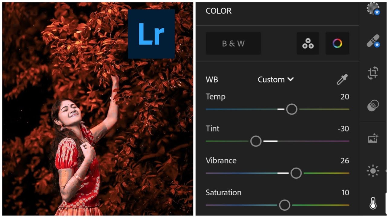 dark red tone Lightroom photoediting #lightroom_editing #lightroom ...