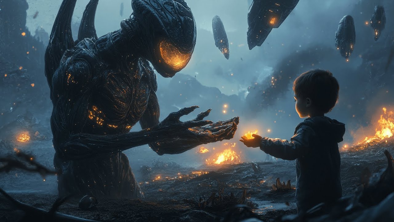 Aliens deeply moved by child's generosity something rarely seen in ...
