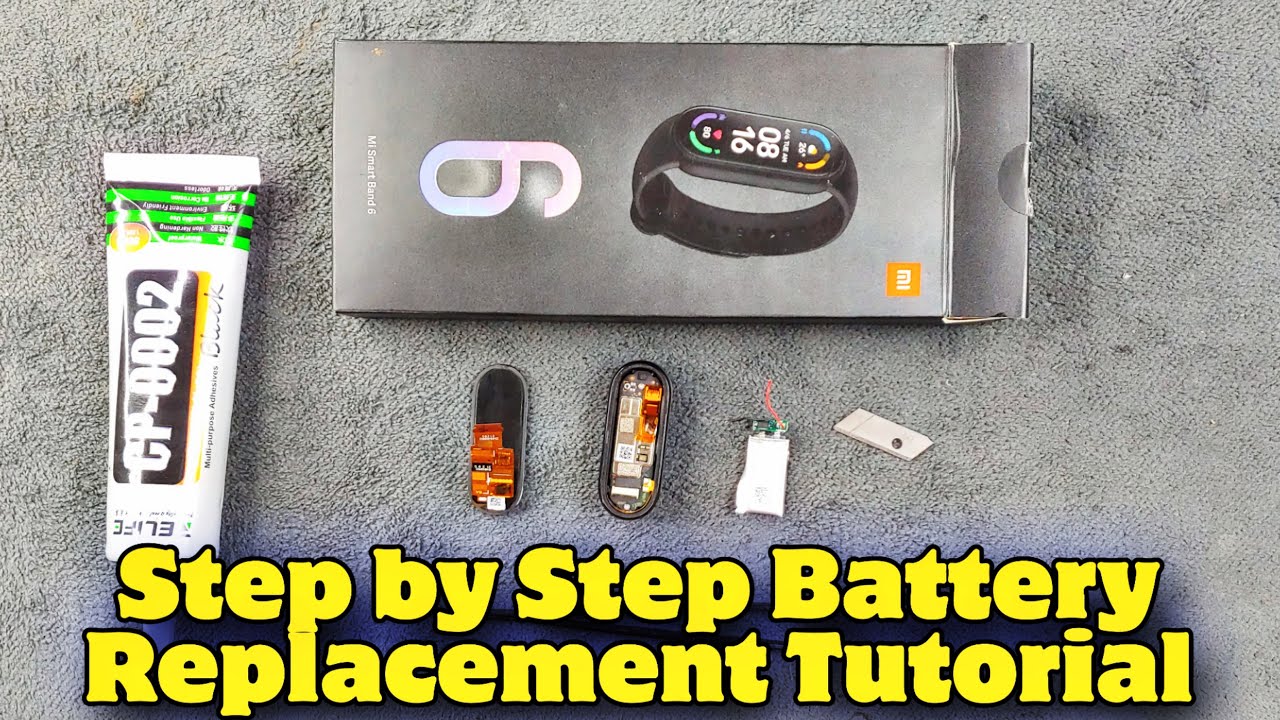 Mi Band Battery Replacement Tutorial | Xiaomi | RandomRepairs - YouTube