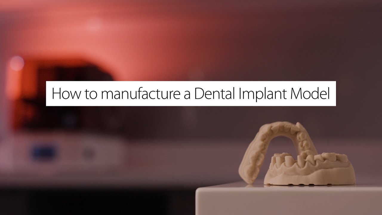 How to design & manufacture a dental model with Asiga. - YouTube