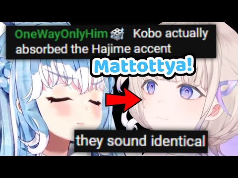 Kobo Picked Up Hajime's Accent Instantly and It's Quite Amazing
